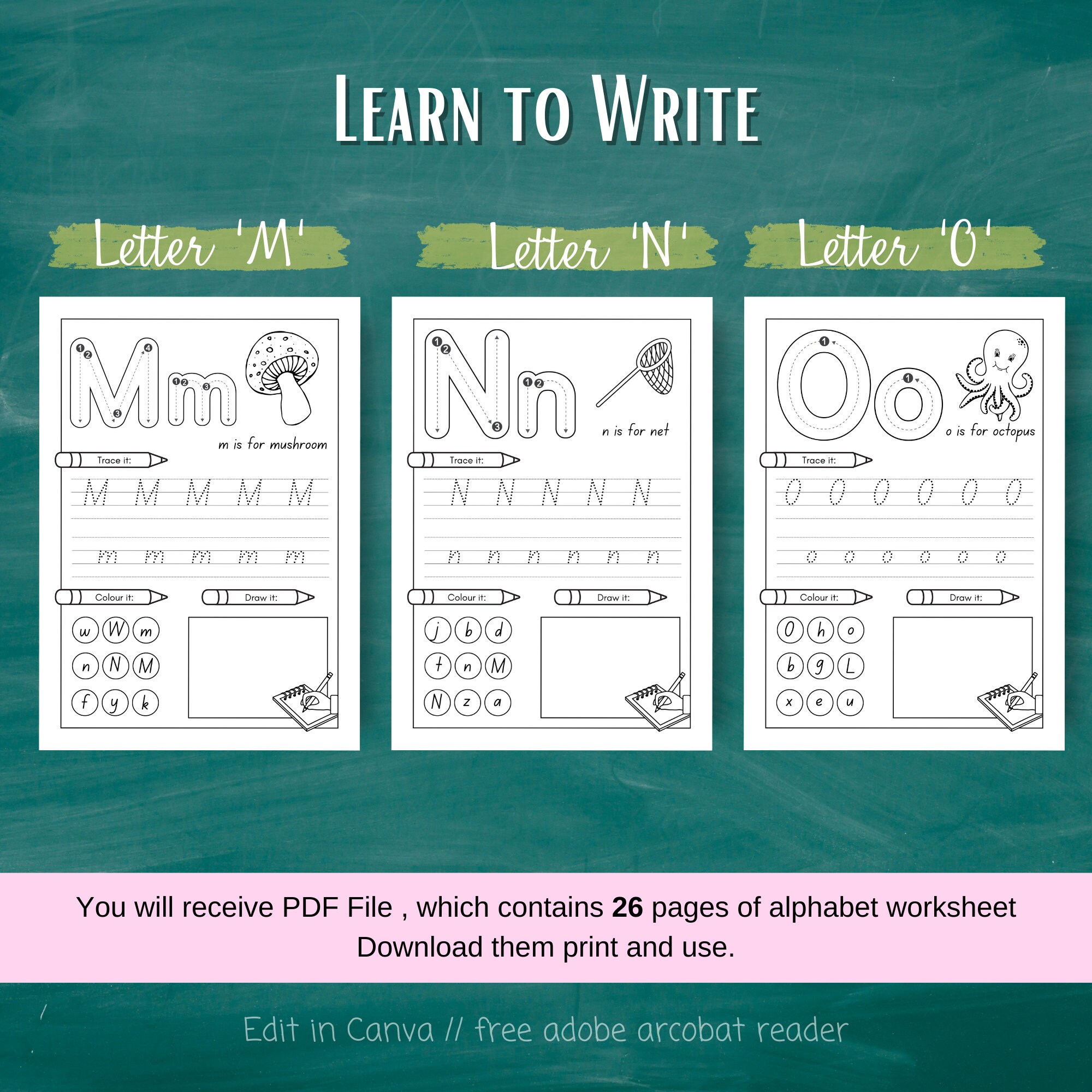 Preschool Worksheets, Writing Practice, Tracing Font, Preschool ...