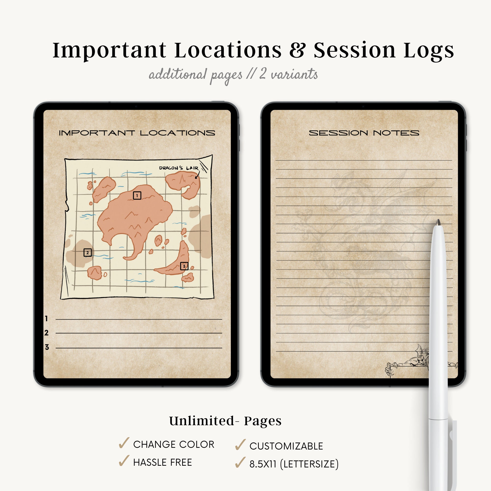 Printable Dnd Character Journal, Dnd Book, Dnd 5e Character, Character ...