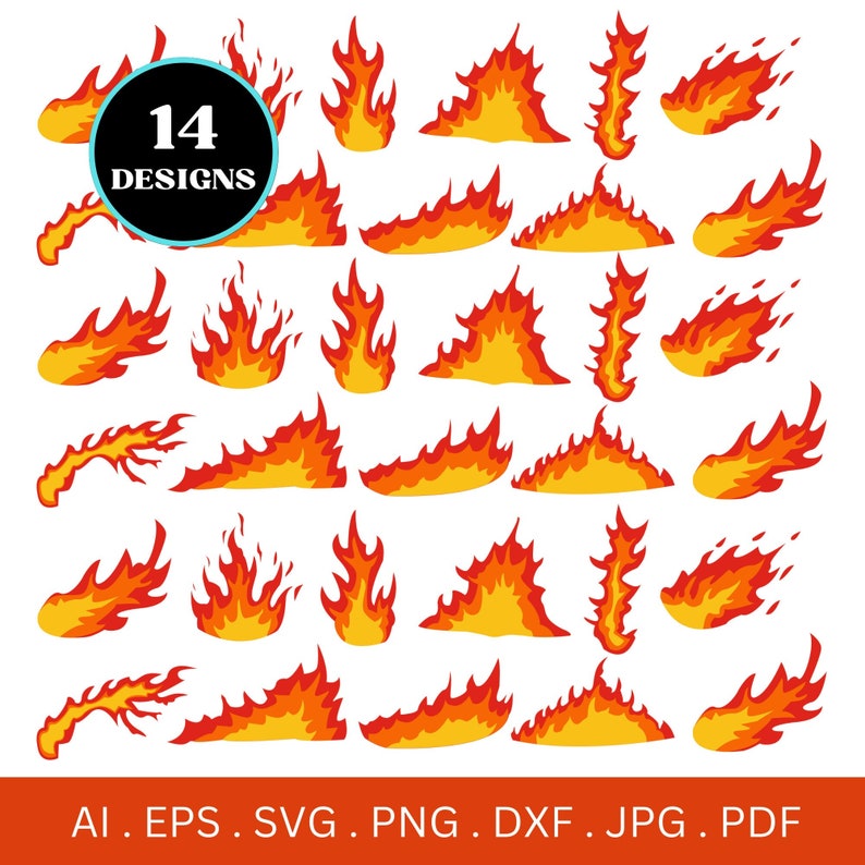 Fire Bundle Svg, Fireball Svg, Fire Svg, Flames Svg, Flame Svg, Fire ...