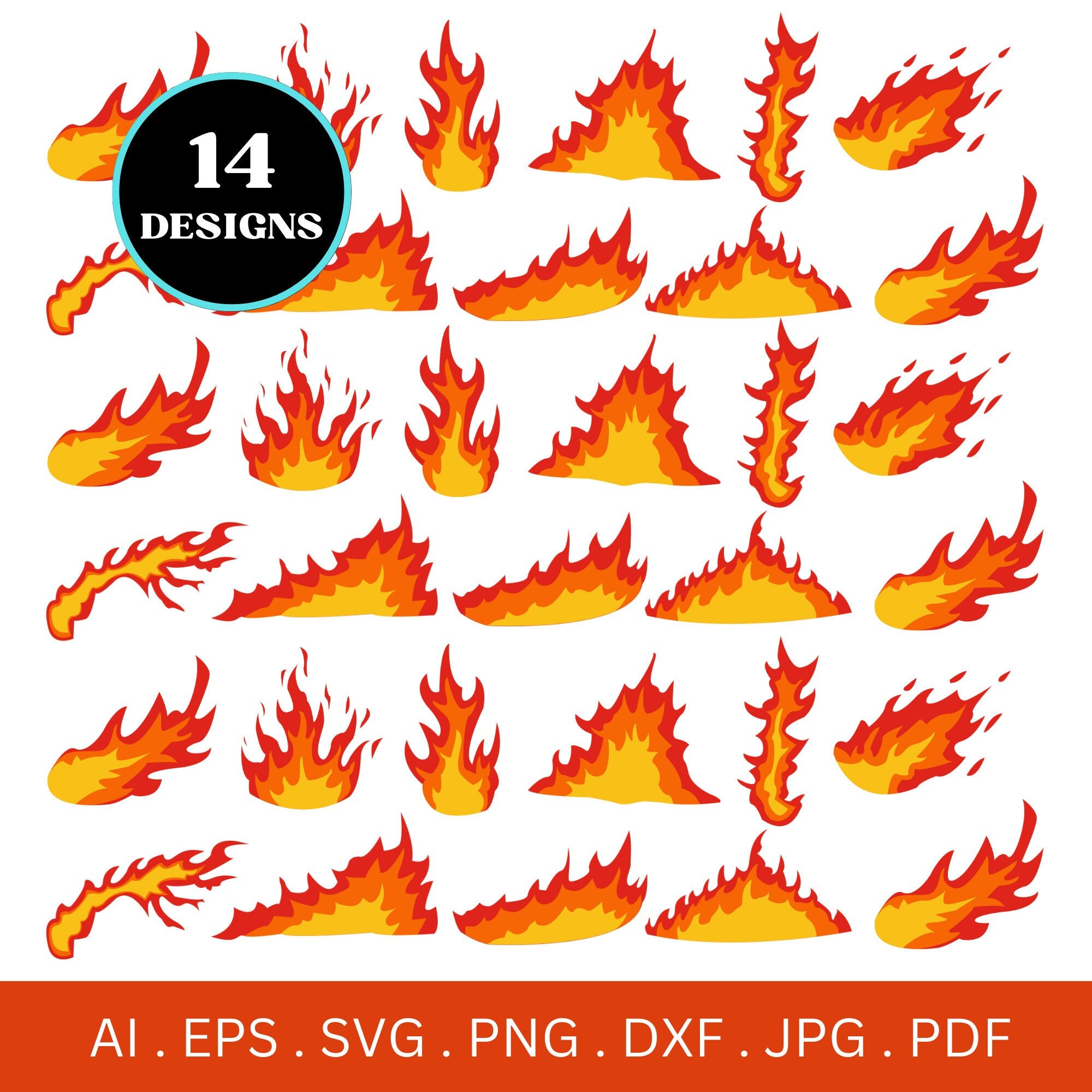 Fire Bundle Svg, Fireball Svg, Fire Svg, Flames Svg, Flame Svg, Fire ...