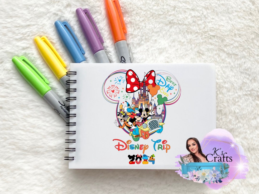 Disney Personalised Autograph Book - Etsy