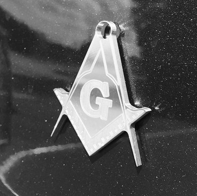 CNC Machined Masonic Car Emblem Aluminum USA - Etsy