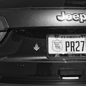 CNC Machined Masonic Car Emblem Aluminum USA - Etsy