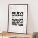 Believe in Yourself - Inspirational Poster. Digital Art. Because You ...