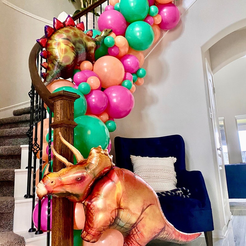 Girl Dinosaur Birthday Decorations - Etsy