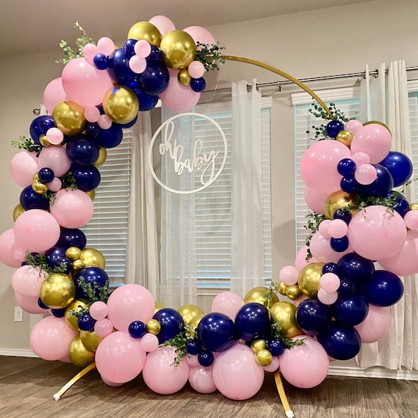Navy Blue Balloon Arch Svg - Etsy