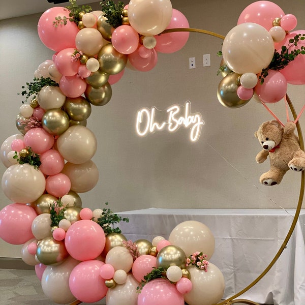 Baby Shower Balloon Arch Girl - Etsy