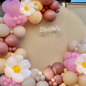 Groovy DIY Balloon Arch Garland Kit | Blush Pastel Pink Mauve Dusty ...