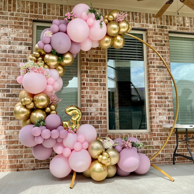 Pink Balloon Garland Kit - Etsy