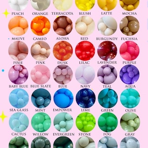 Choose Your Colors Balloon Tower Balloon Bouquet DIY Kit | Air Filled ...