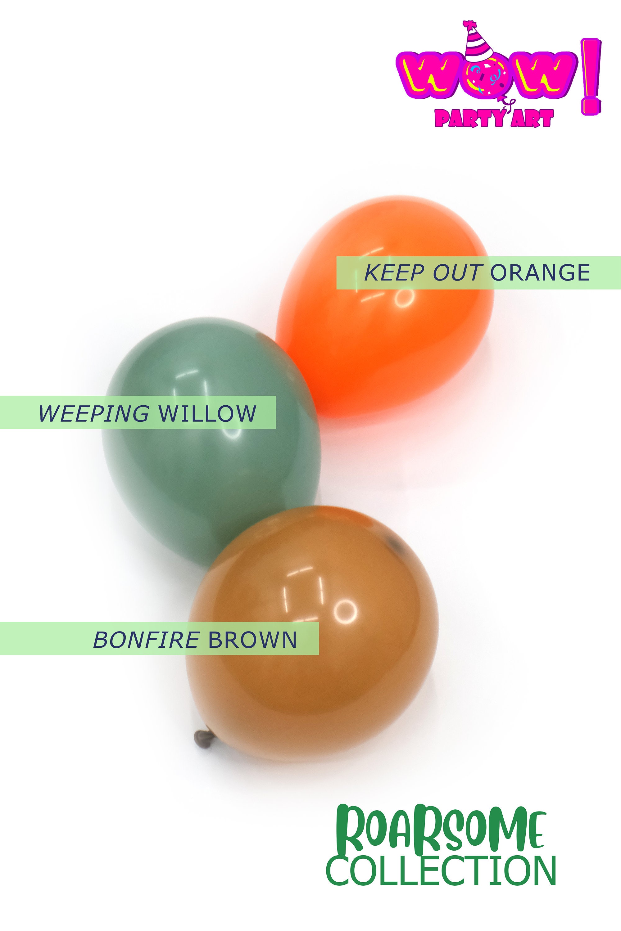 Cool Beans DIY Balloon Arch Garland Kit | Mocha Orange Muted Green Sage ...