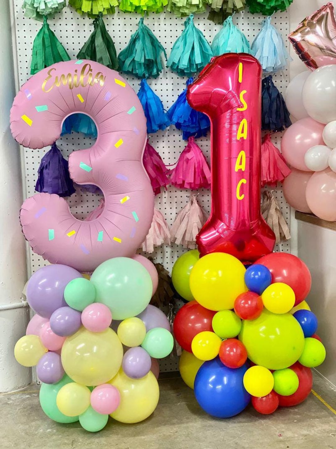 DIY Balloon Tower Kit: First Birthday Party Decorations - Etsy