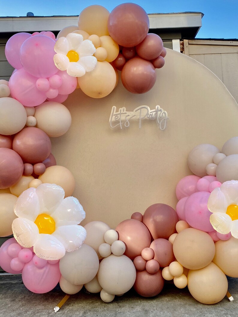 Groovy DIY Balloon Arch Garland Kit Blush Pastel Pink Mauve - Etsy