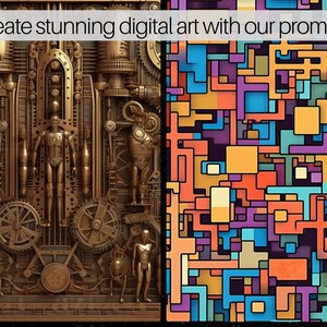 1500 Pattern AI Art Prompts Text-to-image Midjourney Dall-e Stable ...