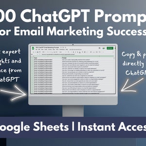 900 Chatgpt Prompts for Email Marketing Results Advanced Email ...