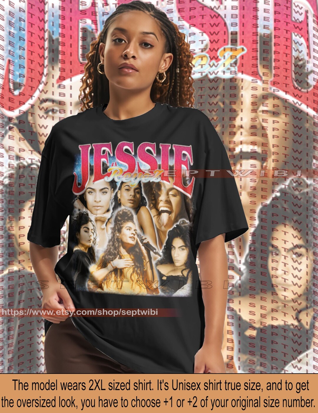 Jessie Reyez Vintage Shirt, Jessie Reyez Tshirt, Jessie Reyez T-shirt ...