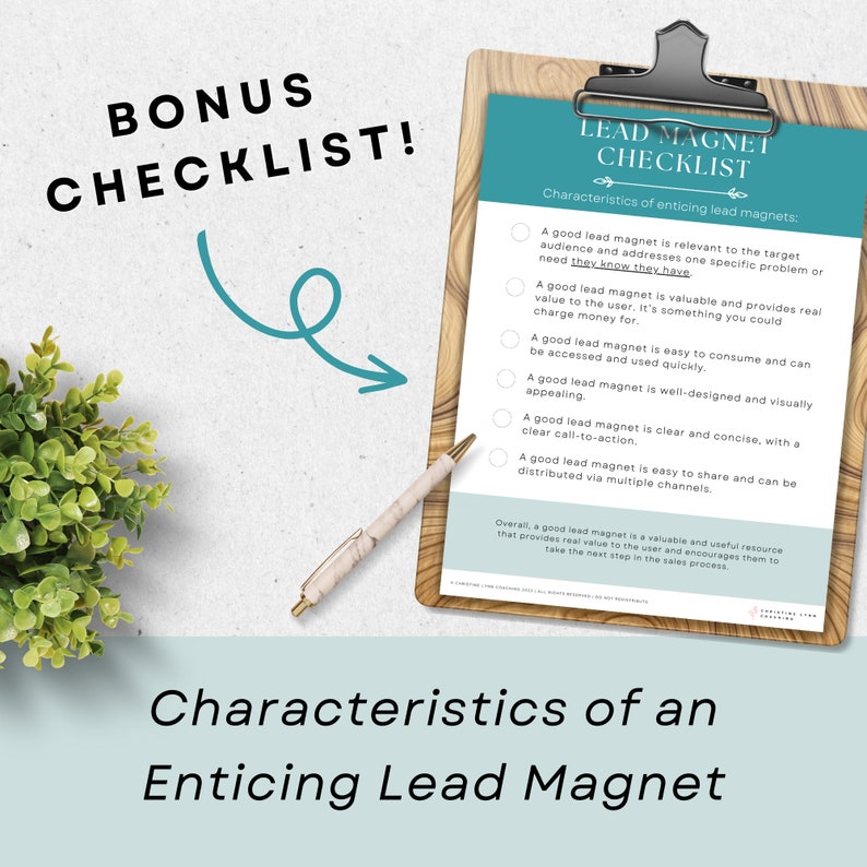 Editable Canva Lead Magnet Template Set for PDF Workbook, Ebook ...