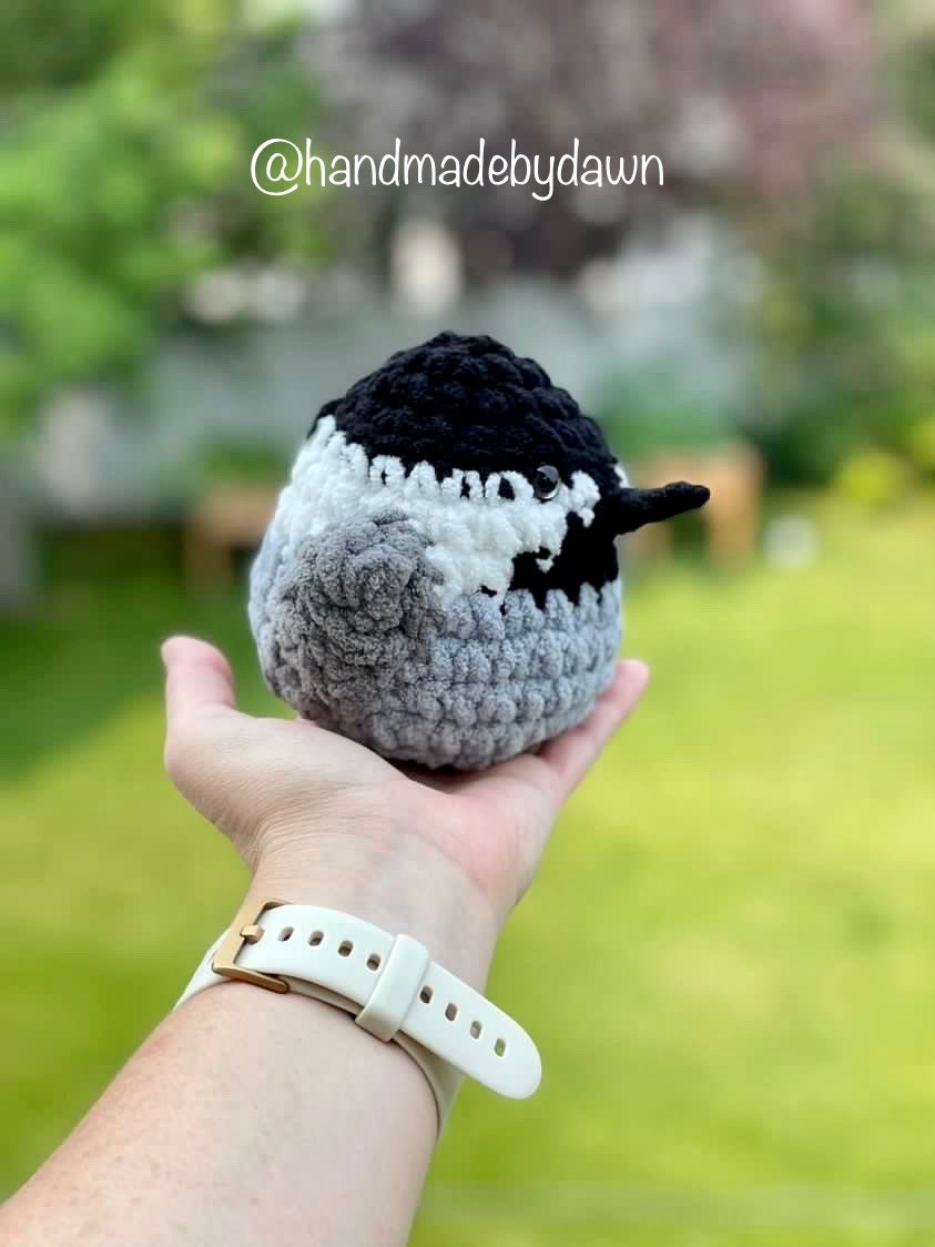 Chunky Chickadee Crochet Pattern PDF - Etsy