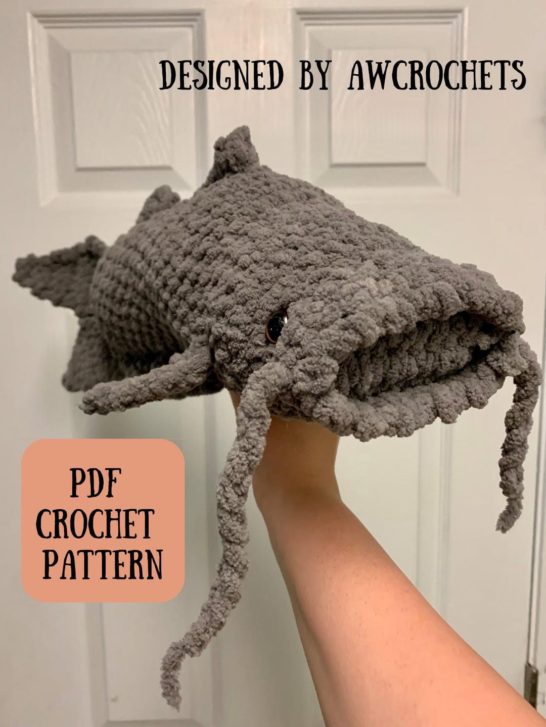 Catfish Crochet Pattern PDF - Etsy