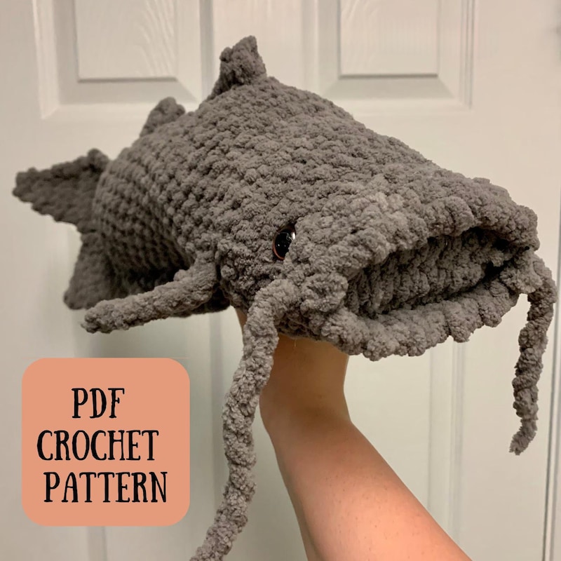 Crochet Fish Fin Pattern - Etsy