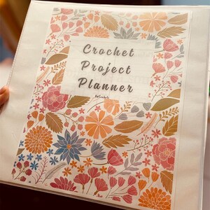 Printable Crochet Project Planner & Binder Cover - Etsy