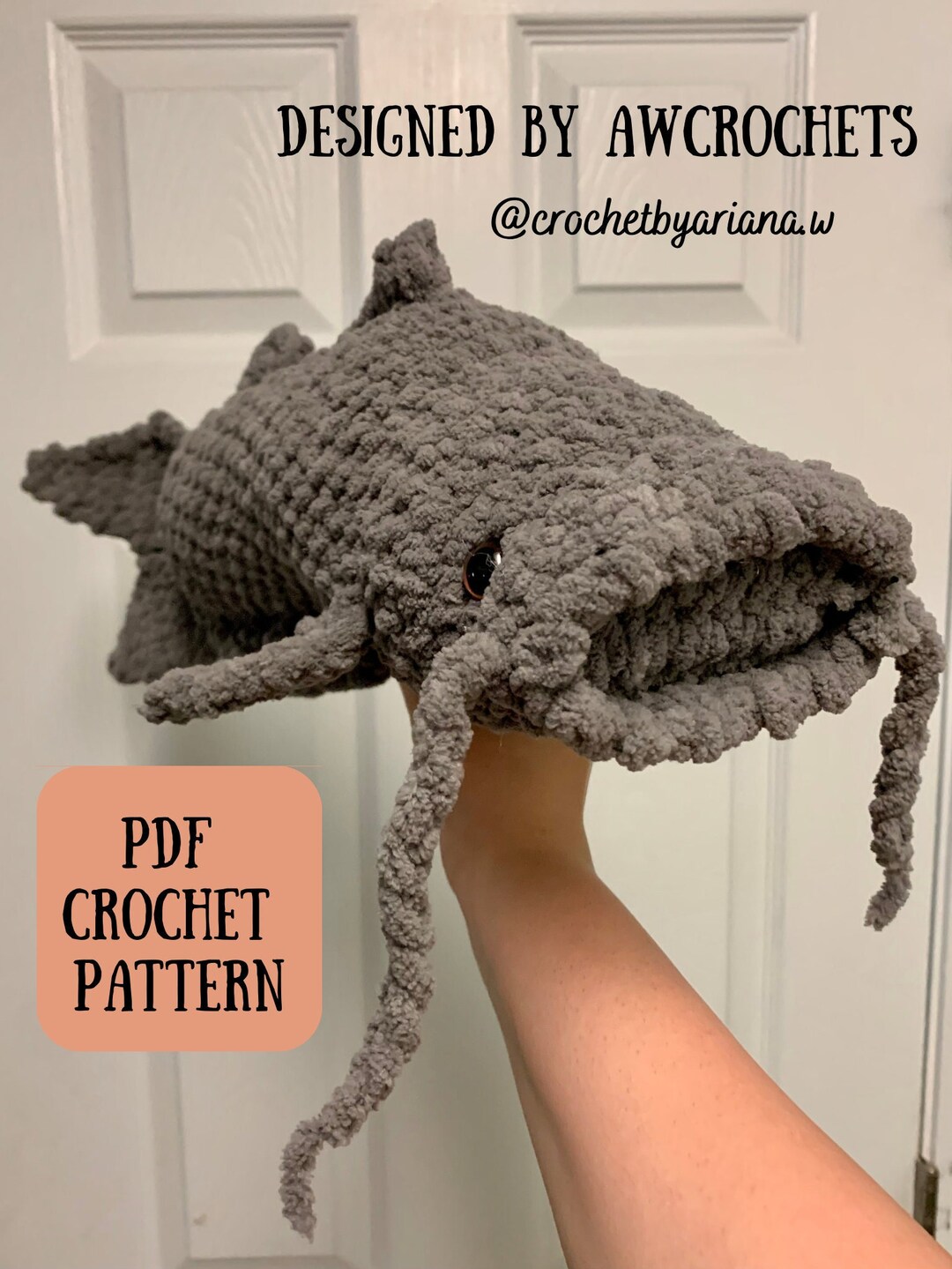 Catfish Crochet Pattern PDF - Etsy