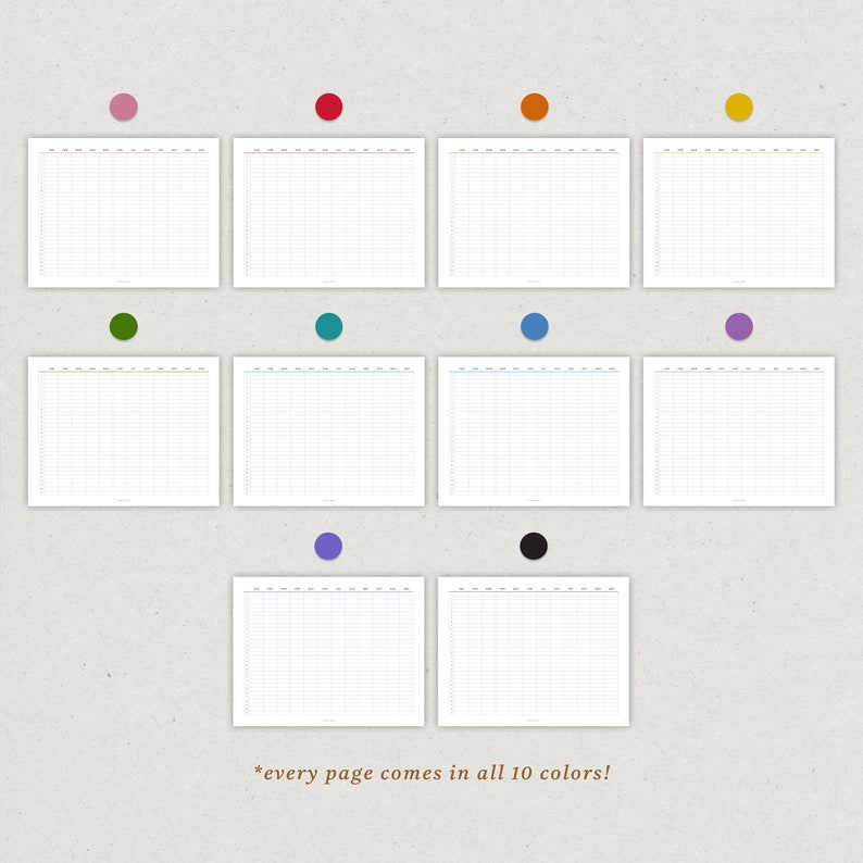 Yearly Undated Calendar, Classic Planner Monthly Adhd A5 Undated ...