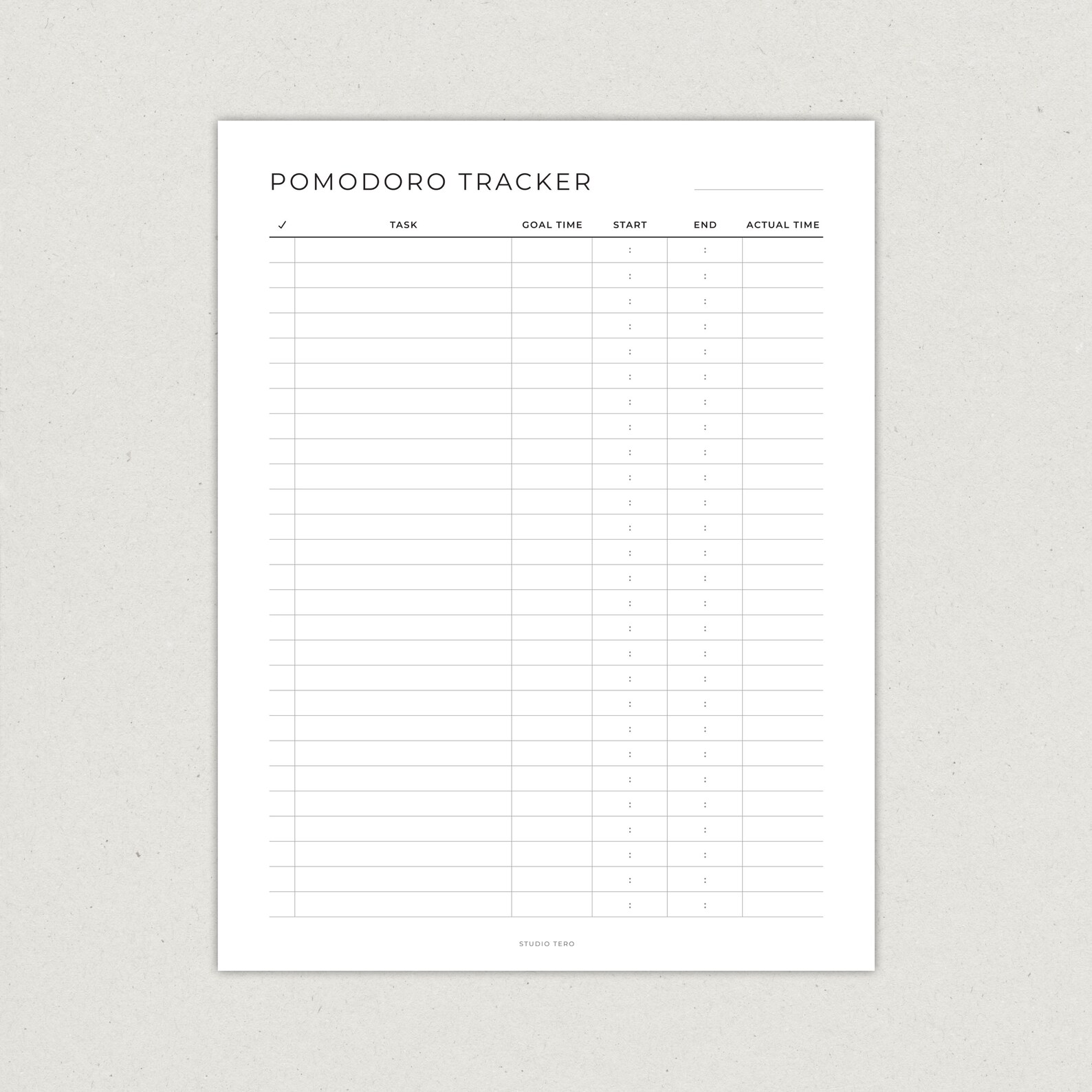 Pomodoro Tracker, Minimalist Study Planner, Student Organizer ...