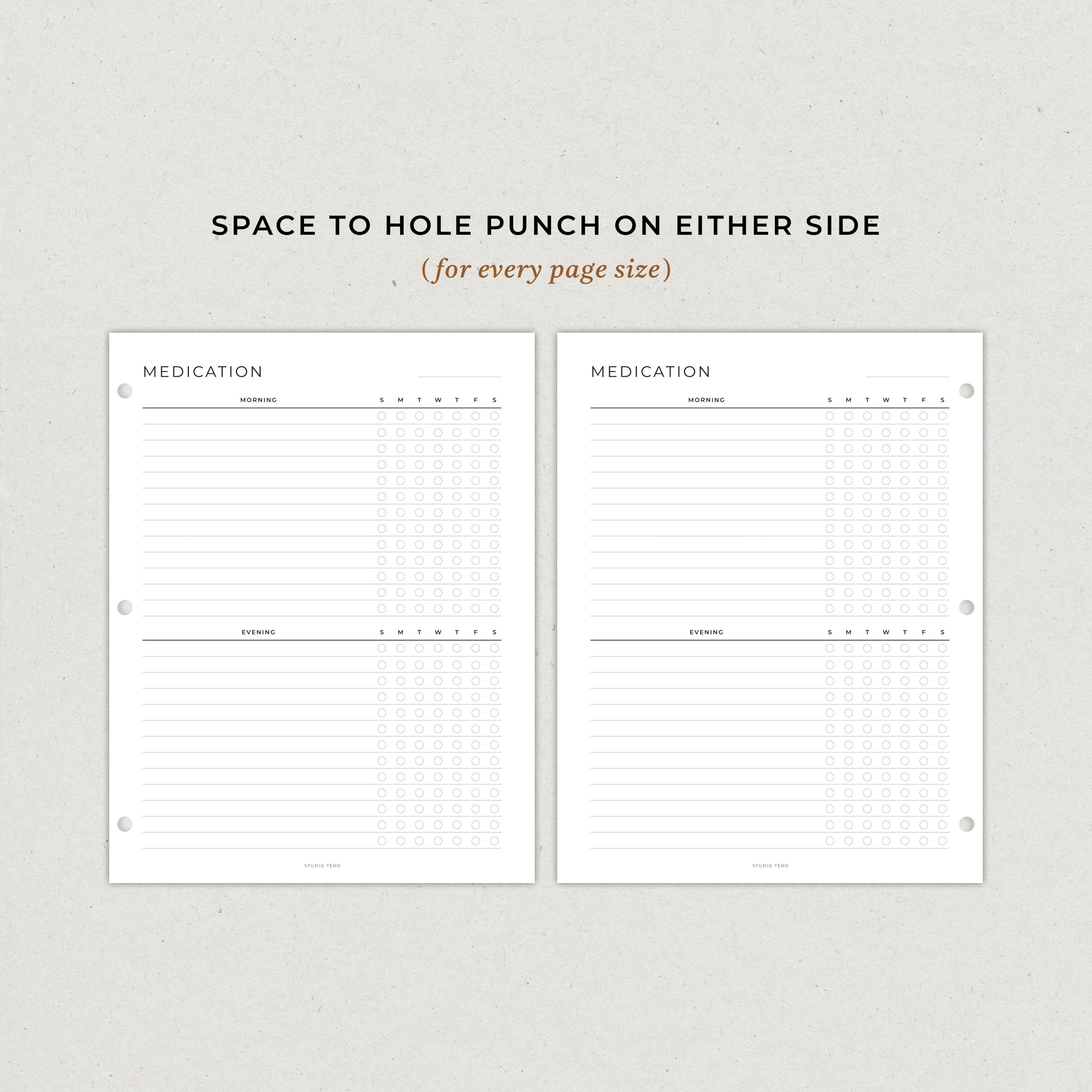Medication Tracker, Medication Log, Medication Intake Reminder ...