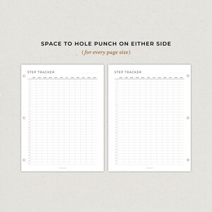 365 Day Step Tracker, Daily Step Record, Yearly Walking Log, Exercise ...