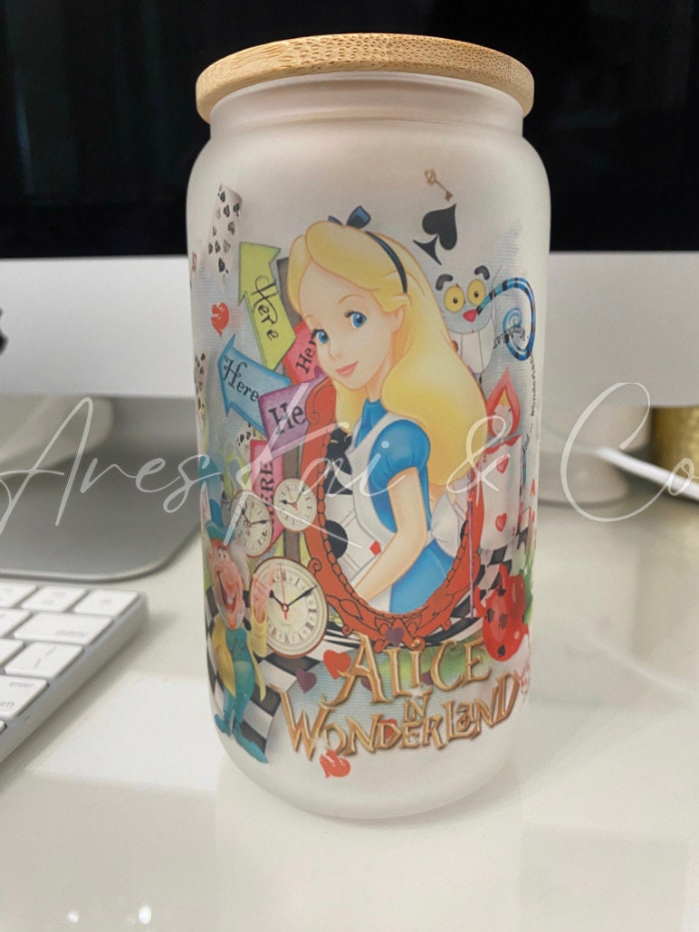 Alice in Wonderland Cup | Customized Coffee Cup | Drinkware | Gift ...