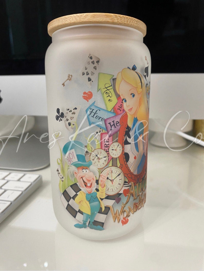 Alice in Wonderland Cup | Customized Coffee Cup | Drinkware | Gift ...