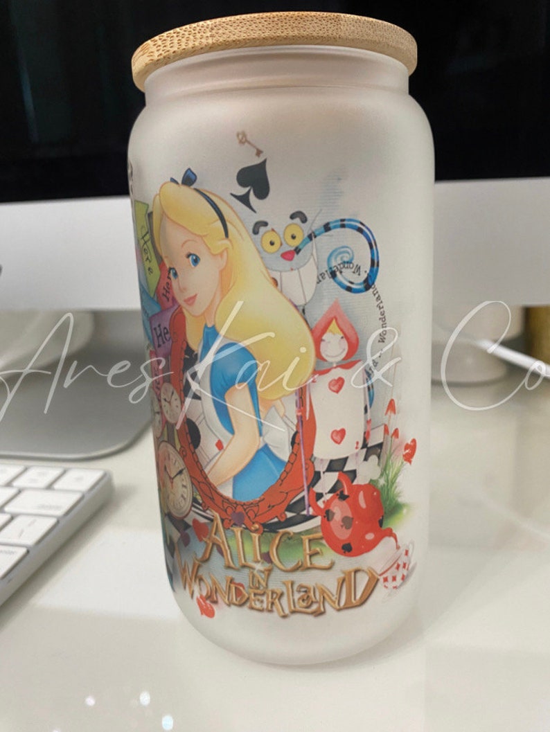 Alice in Wonderland Cup | Customized Coffee Cup | Drinkware | Gift ...