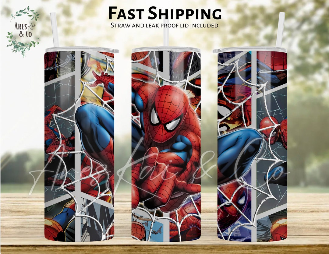 Spider-man Cup | Customized 20oz Tumbler |personalized | Gift Ideas ...
