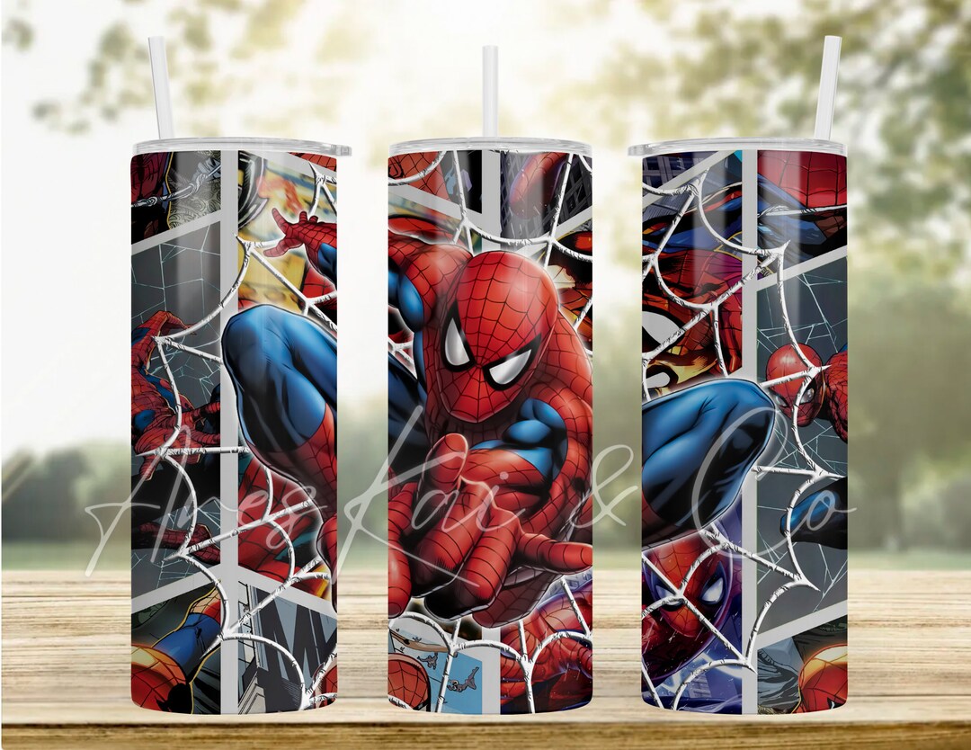 Spider-man Cup Customized 20oz Tumbler travel Drinkware - Etsy