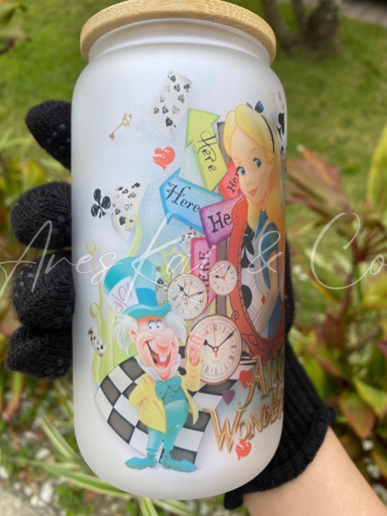 Alice in Wonderland Cup | Customized Coffee Cup | Drinkware | Gift ...