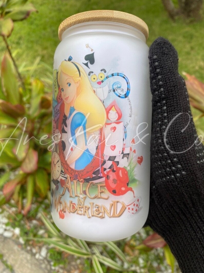 Alice in Wonderland Cup | Customized Coffee Cup | Drinkware | Gift ...