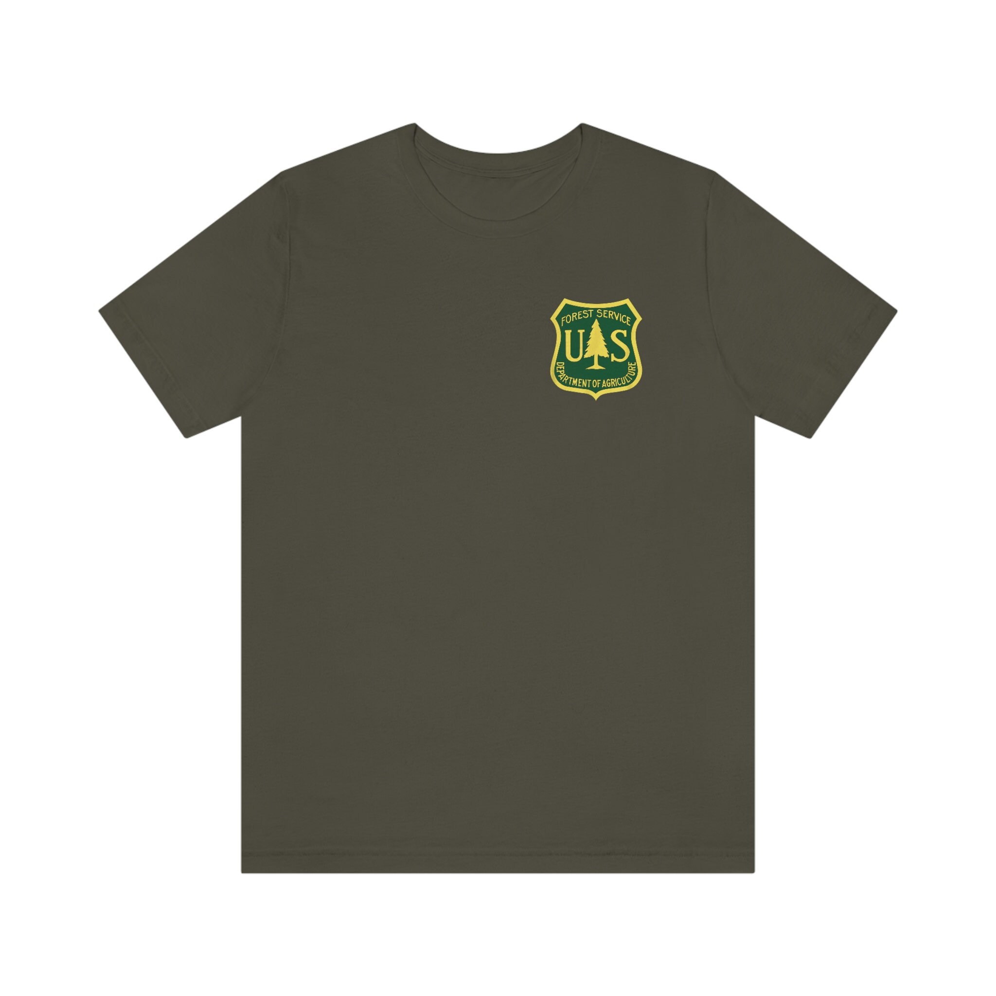 United States Forest Service T-shirt, United States US Forest Service ...