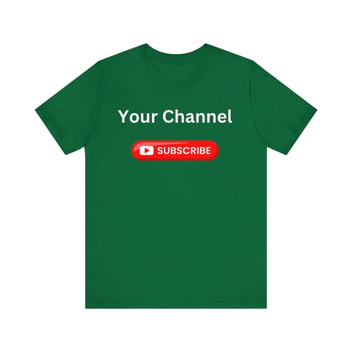 Your Channel Shirt - Personalized Youtube Channel Tee for Fans and ...
