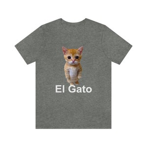 El Gato Meme Sad Crying Cat Munchkin Kitty Meme Trendy T-shirt,el Gato ...