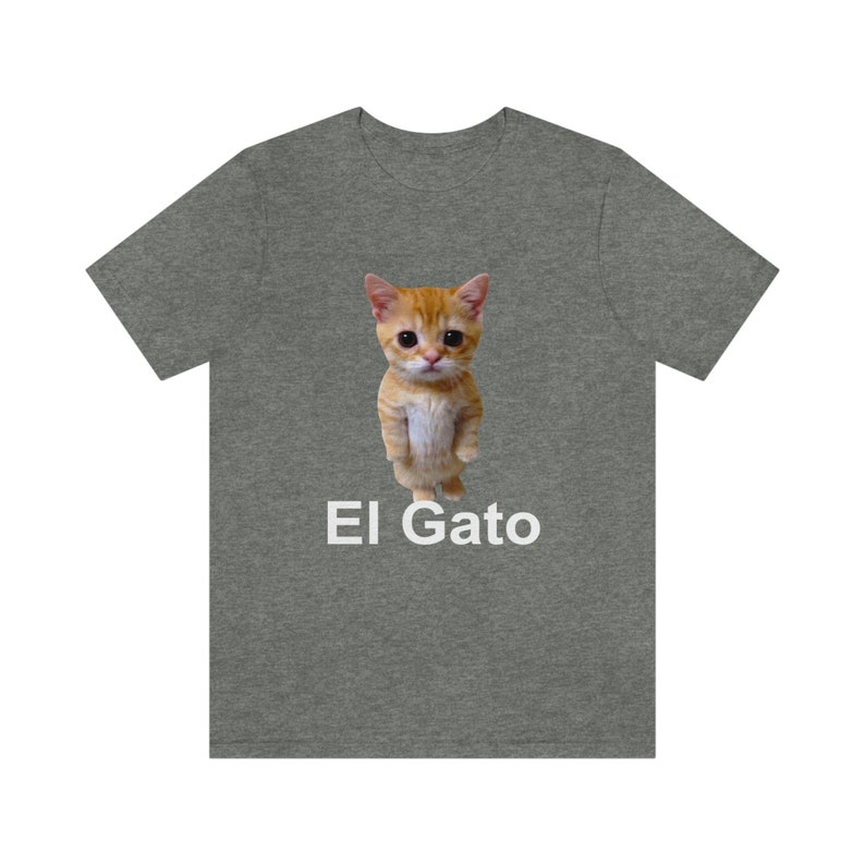 El Gato Meme Sad Crying Cat Munchkin Kitty Meme Trendy T-shirt,el Gato ...