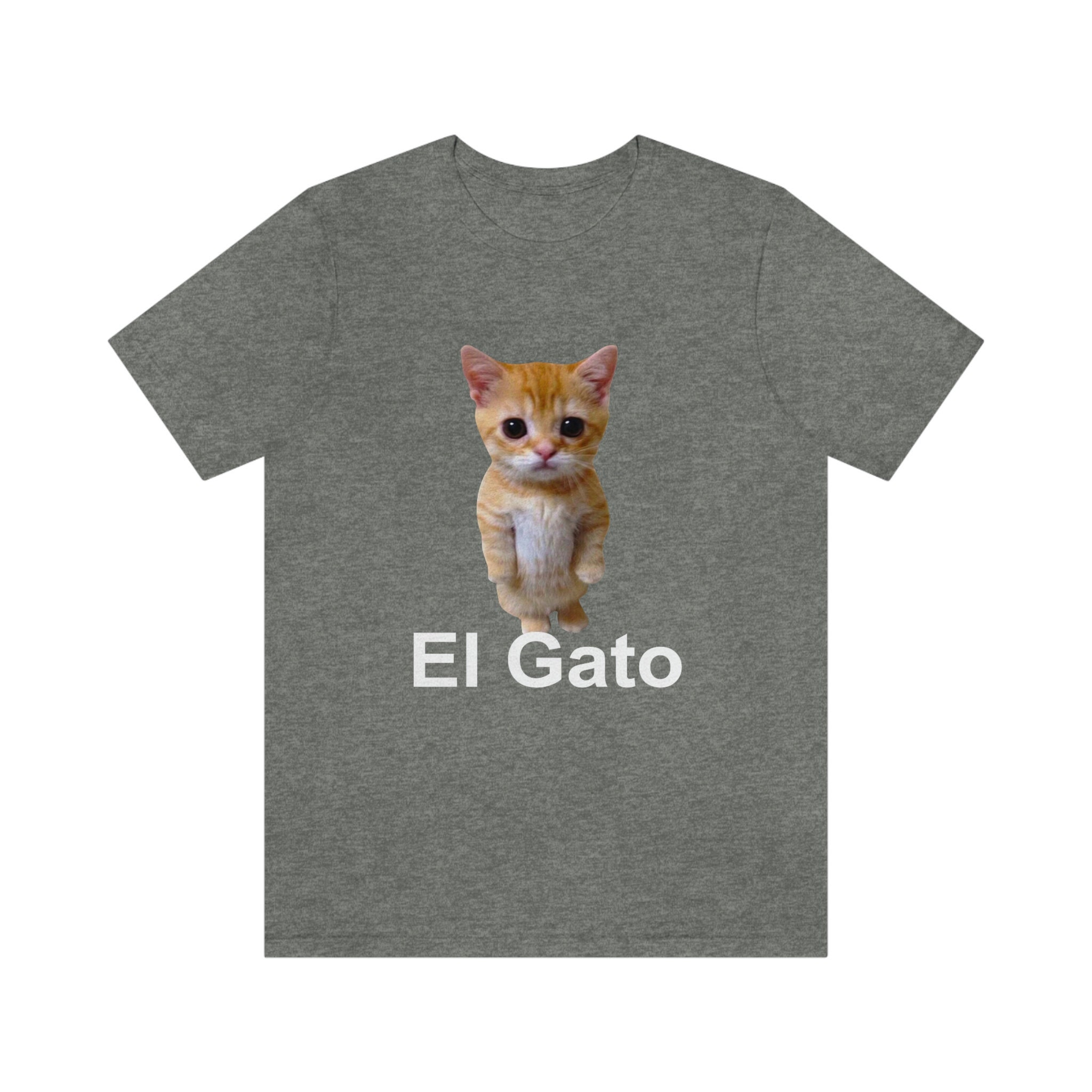 El Gato Meme Sad Crying Cat Munchkin Kitty Meme Trendy T-shirt,el Gato ...