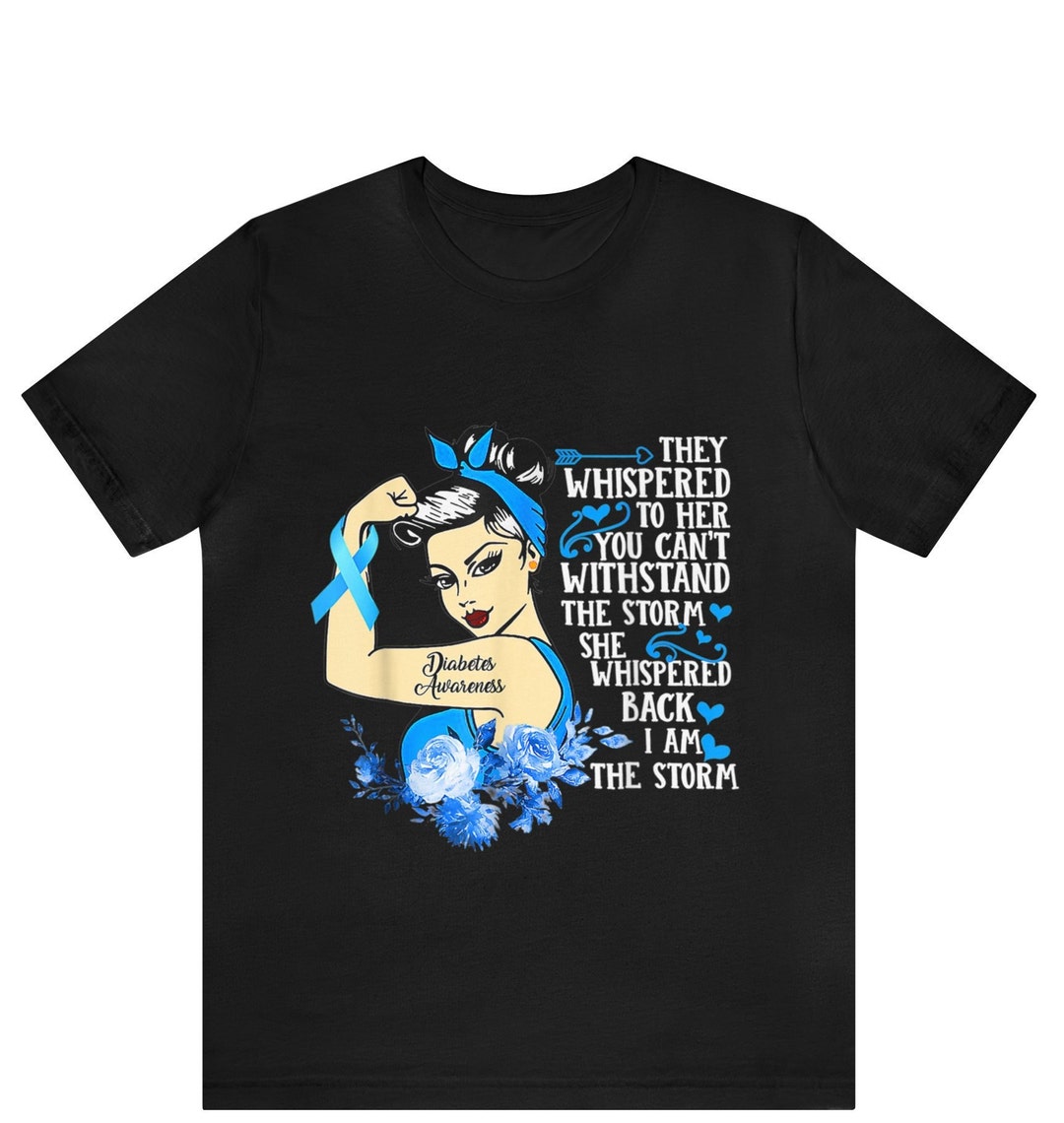 Diabetes Awareness Month Shirt for Powerful Warrior Shirt ,diabetes ...