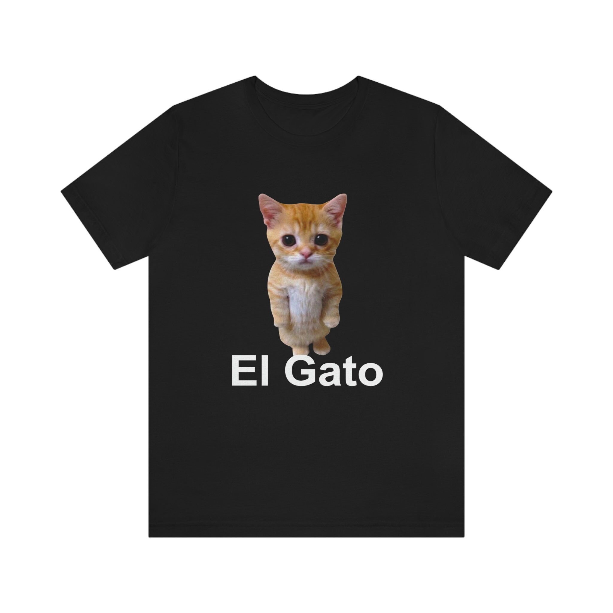 El Gato Meme Sad Crying Cat Munchkin Kitty Meme Trendy T-shirt,el Gato ...