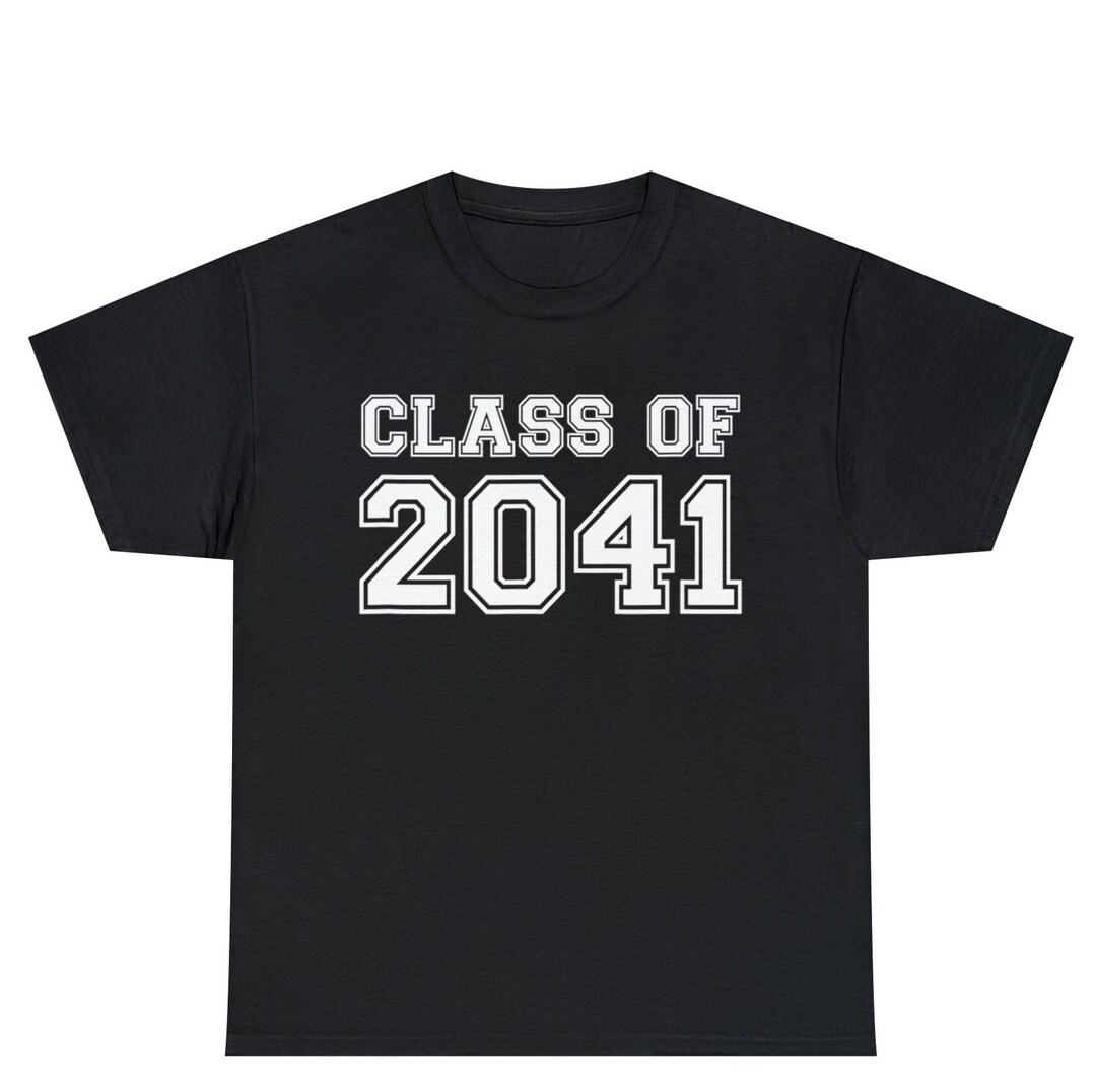 Class of 2041 Shirt, Grow With Me, Growing up Shirt, Graduation Gift ...