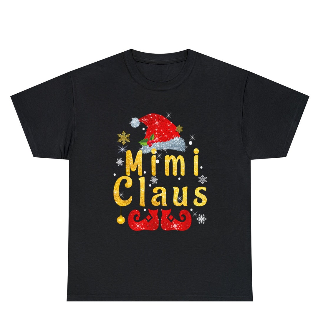 Camisa Mimi Claus, camisa navideña Mimi, camisa Mimi Claus, camisa Mimi ...