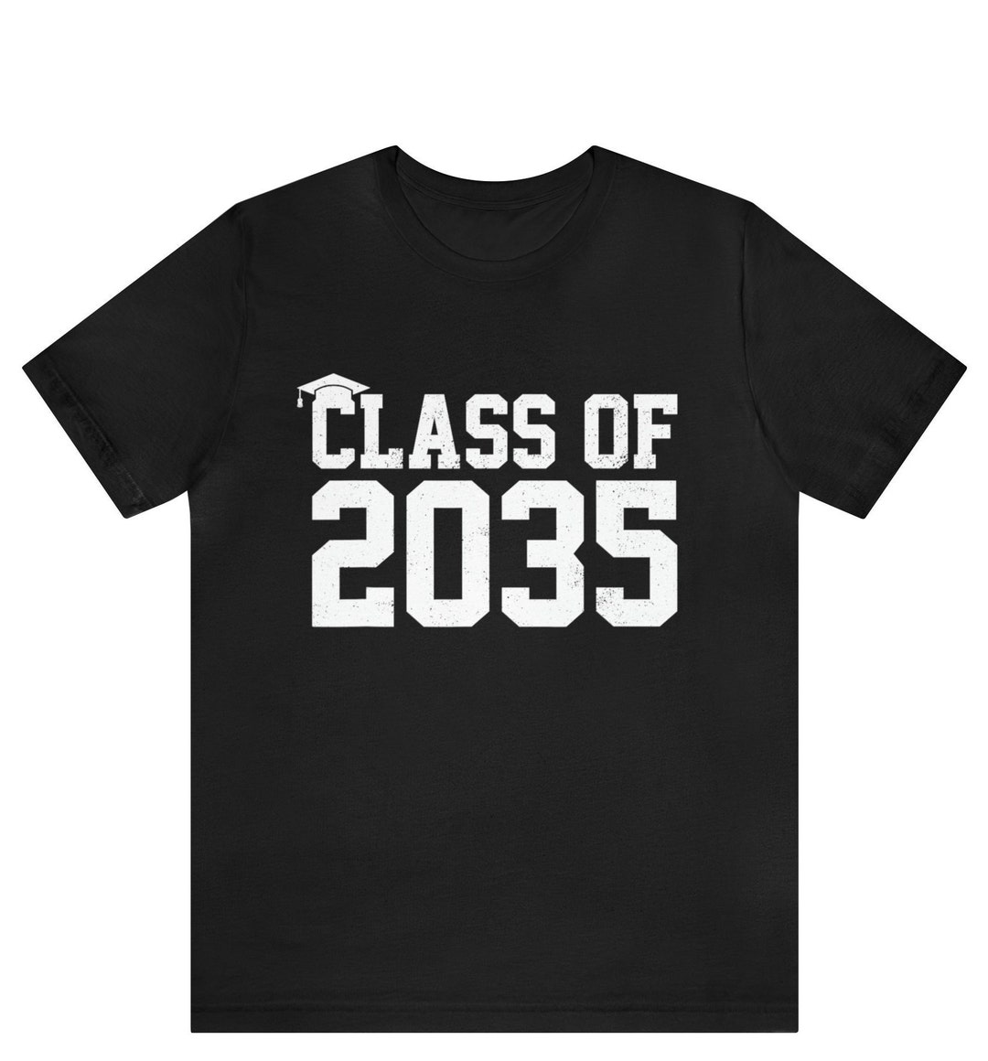 Class of 2035 Shirt, Growing up Shirt, School Shirt, Graduation Shirt ...