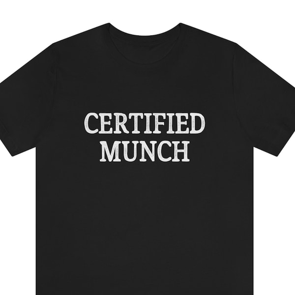 Certified Munch Shirt - Etsy Australia