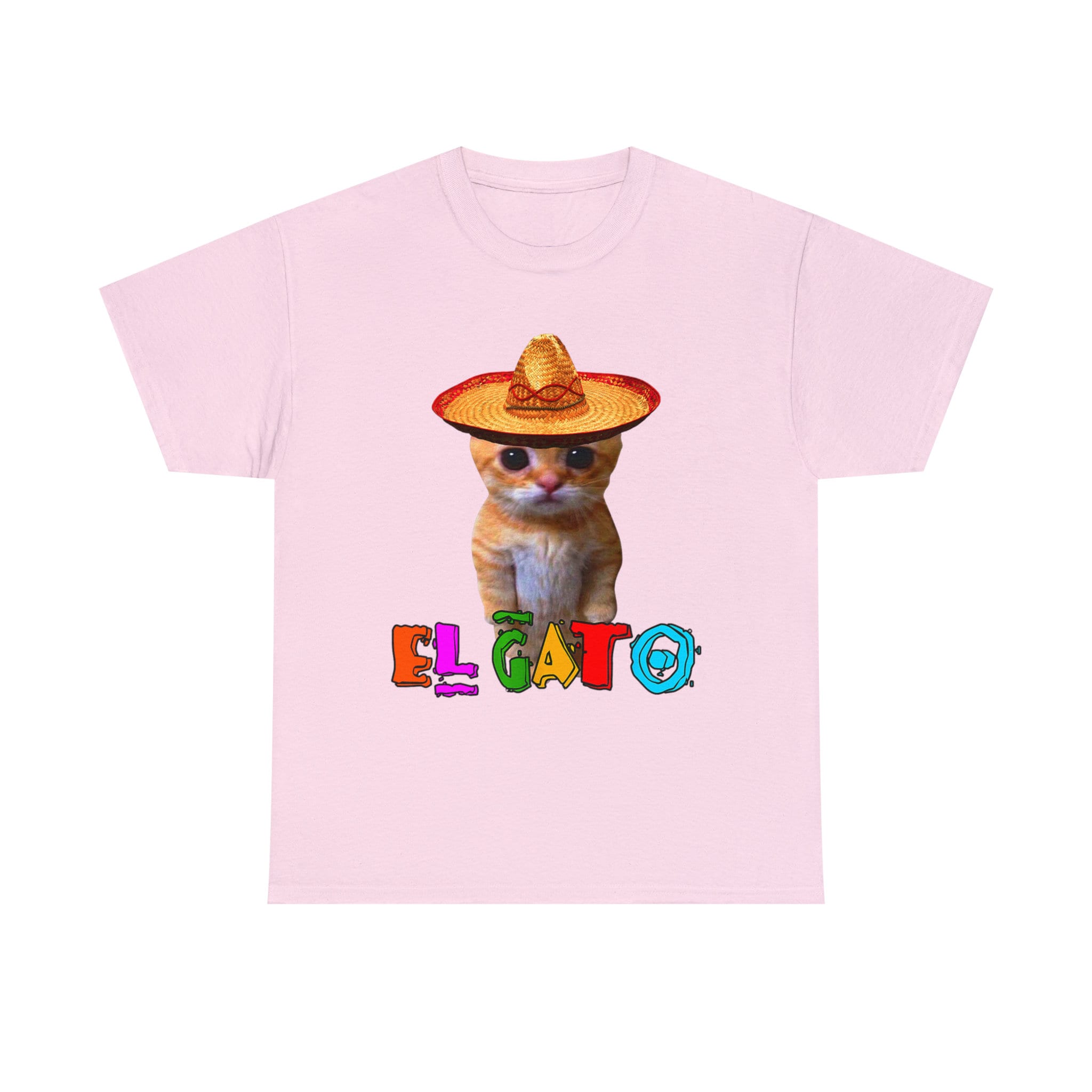 El Gato Meme Mexican Cat Latino Munchkin T-shirt ,el Gato Meme Sad ...