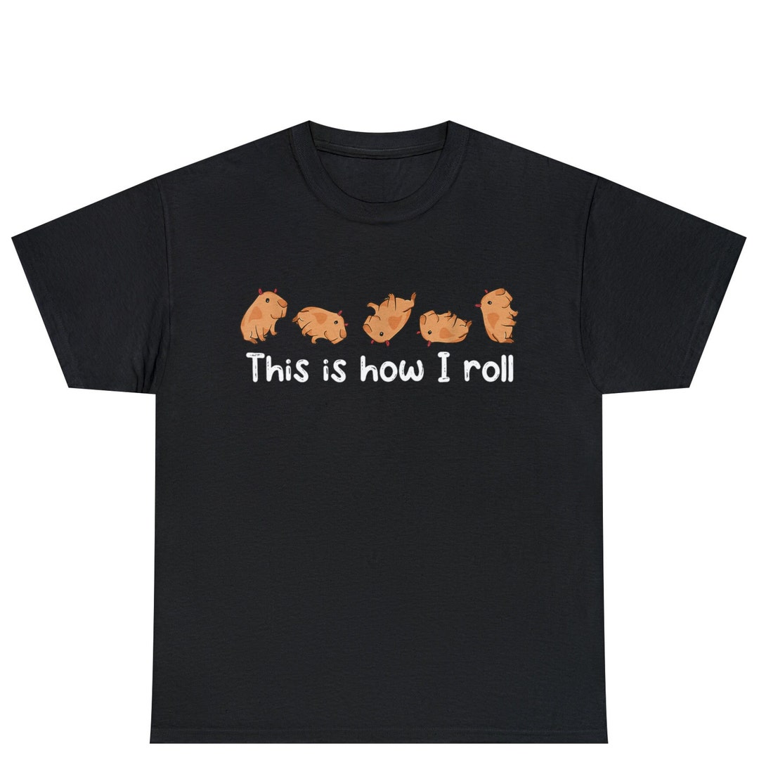 This is How I Roll Capybara Shirt, Capybara Lover Shirt, Capybara Funny ...